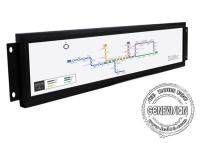 China 28 inch Wifi Bus Stretched LCD Display Open Frame Train Android High Brightness Bar Display for sale