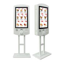 China Double Sided Self-Service Payment Terminal Kiosk With QR Scanner POS Brackets Printer for sale