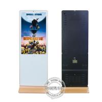 China Android Digital Signage LCD Advertising Media Player White Color Iphone Shape for sale