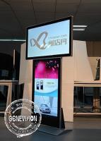 China T- Style Android 5.1 Touch Screen Wireless Digital Signage Camera LCD Advertising Totem for sale