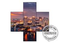 China Big Size Digital Signage Video Wall 8mm Bezel Irregular Installation for sale
