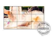 China Super Narrow Bezel LCD Video Wall 500cd / M2 Brightness 178 Viewing Angle Indoor for sale