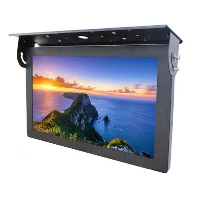 China 21.5'' Ceiling Mount LCD Bus Digital Signage With 4G Connectivity And 2G 32G RAM Memory Anti-shock and Anti-breakage Taxi Display Player for sale