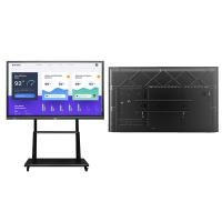 China 75 Inch 4K AG Glass Android 13.0 Interactive Flat Panel Touch Screen Smart Board for sale