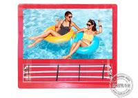 China Red Colour Wall Mount LCD Display Light Box 27 Inch For Elevator Advertising for sale