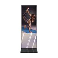 China 43 Inch Totem Magic Mirror Digital Signage With Body Sensor For Fitness Center for sale