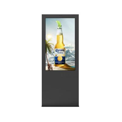 China 65 Inch Sun Readable Outdoor Digital Signage Players IP65 Waterproof For Advertising for sale