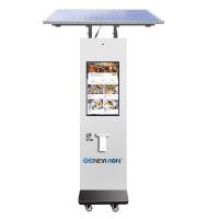 China 27 inch Outdoor Self Service Order Kiosk With Solar Panel Power System for sale