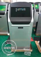 China 21.5 Inch Full HD Touch Screen Self Service Kiosk Thermal Printer Android Queuing Machine for sale