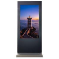China 55 inch Outdoor Vertical Touch Screen Kiosk Digital Advertising Screen For Smart City for sale