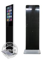 China Slim 21.5 Inch Digital Advertising Screens Android Remote Control LCD Advertising Totem Battery Powered for sale