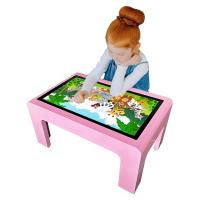 China 32 43 55 Inch Kids Interactive Game Table Touch Screen Kiosk  for children for sale