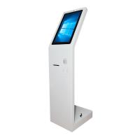 China 19 Inch Touch Screen Digital Signage All In One Pc Stand Computer Lcd Screen With Printer for sale