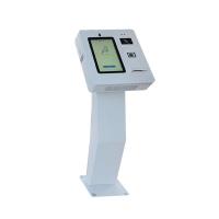 China 15.6inch Cashless Payment Kiosk with Inbuilt Sticker Printer Camera Microphone NFC and QR Code Scanner Waterproof for sale