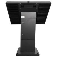 China 43 Inch Fanless IP65 Waterproof Outdoor Wayfinding Touch Screen Totem Black and Aluminum Plate Heat Dissipation Included for sale