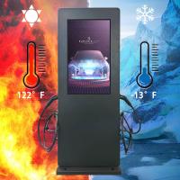 China 43 Inch 22KW Double Electric Car EV Charger Outdoor Digital Signage With OCPP 1.6 or 2.0 for sale