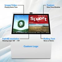 China 55 Inch Live 2-Way Video Chat Touch Screen Kiosk With Camera And Microphone for sale