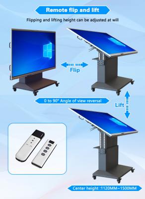 China Lift Up Down Rise Fall Flip Left Right Remote Control Stand for 86