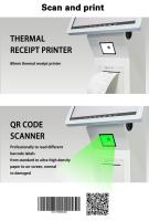 China 15.6 21.5 23.8 Inch Vertical Stand White Serve Smarter Self Service Kiosk for sale