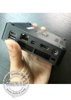 China 8th Generation i7 CPU Small PC Media Player Box Ultra Thin 3cm Thickness With  Input / USB3.0 for sale