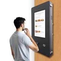 China 24 Inch 1500nits Outdoor Dual Wifi 2.4G 5G Self Service Kiosk Scanner Printer NFC for sale