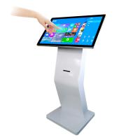China 21.5'' Android Touch Screen Kiosk - Interactive Digital Signage Display with Built-in Printer, Floor Standing Commercial Player for sale