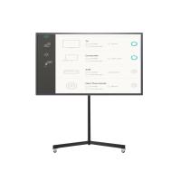China 55-inch/65-inch Floor-Mounted Smart Interactive Whiteboard System with Mobile Teaching Cart for sale