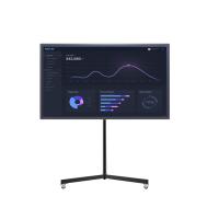 China 55-inch/65-inch Floor-Mounted Smart Interactive Whiteboard System with Mobile Teaching Cart for sale