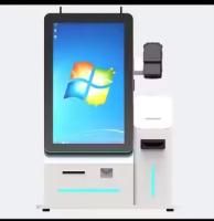 China 24-Inch Desktop Self-Service Ordering Kiosk with Cash Acceptor – All-in-One Payment Solution for Restaurants & Cafes for sale