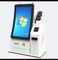 China 24-Inch Desktop Self-Service Ordering Kiosk with Cash Acceptor – All-in-One Payment Solution for Restaurants & Cafes for sale