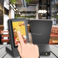 China L Shape 10.1 Inch Super Slim LCD Touch Screen Kiosk Table Advertising Display For Retail for sale