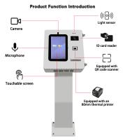 China Restaurant Ordering Outdoor Self-service Kiosk  PCAP Touch Screen Self-service Kiosk 15.6 Inch Self-service Pos System for sale