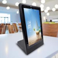 China 15.6 inch Counter top  L typed Portable LCD PCAP Touch Wifi Digital Signage For Restaurant and Retail for sale