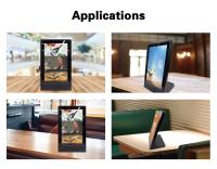 China 15.6 inch Counter top  L typed Portable LCD PCAP Touch Wifi Digital Signage For Restaurant and Retail for sale