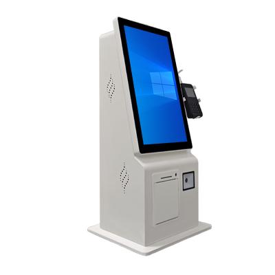 China 15.6 inch Countertop Printer QR Code Scanner Self Service Ordering Machine with POS for sale