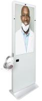 China 43 inch LCD Healthcare Hospital Two-Way Intercom  Interactive Kiosk  Wifi Touch Screen Kiosk for sale