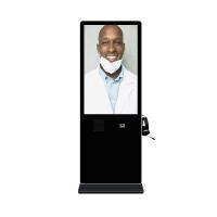 China 43 inch LCD Healthcare Hospital Two-Way Intercom  Interactive Kiosk  Wifi Touch Screen Kiosk for sale