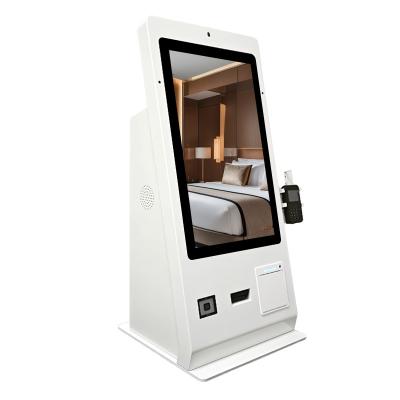 China 24 Inch Key Dispenser Self Service Kiosk With 13.56 Mhz Card Dispensing Collecting for sale