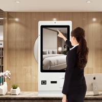 China 24 Inch Key Dispenser Self Service Kiosk With 13.56 Mhz Card Dispensing Collecting for sale