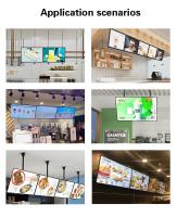 China 43 Inch Digital Menu Boards Wall Mount LCD Display For Restaurant Menu Display for sale