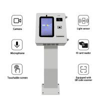 China 15.6 Inch Vertical Outdoor Order Payment Machine Waterproof IP65 Self Service Machine High Brightness Outdoor Payment Terminals for sale