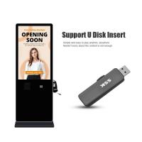 China 43-inch Nano Film Touch Hospital Self-Service Queue Machine with Camera Microphone LCD Hot Selling New Design Signage for sale