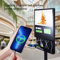 China 15.6/ 21.5 Inch Advertising LCD Displayer Charging Station for Mobile Phone for sale