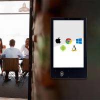 China 21.5 inch Touchscreen Display Tap To Pay NFC Contactless Payment Self Service Kiosk for sale