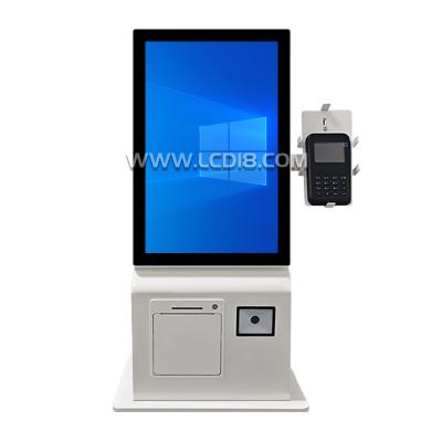 China 15.6inch Desktop Self-ordering Kiosk with Touch Screen Ideal for Restaurants Cafes Fast Order Support Multiple Payments for sale