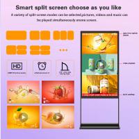 China Easy Plug and Play Operation for 43 Inch Floor Standing Touch Screen Kiosk with Multiple Functions for sale