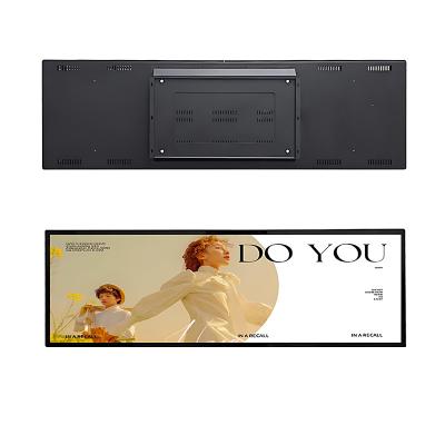 China 58.4inch 4K Wall Mount PCAP Touch Screen LCD Stretched Display Monitor with HDMI in for sale