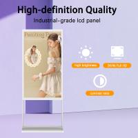 China 43-65 Inch Touch Screen Digital Signage - Commercial Vertical LCD Display with Full HD Resolution for sale