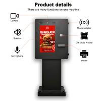 China 21.5 inch Microphone Camera Built in  Self Service Kiosk Touch Screen Kiosk For Outdoor Transactions for sale
