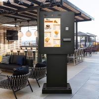China 21.5 inch Microphone Camera Built in  Self Service Kiosk Touch Screen Kiosk For Outdoor Transactions for sale